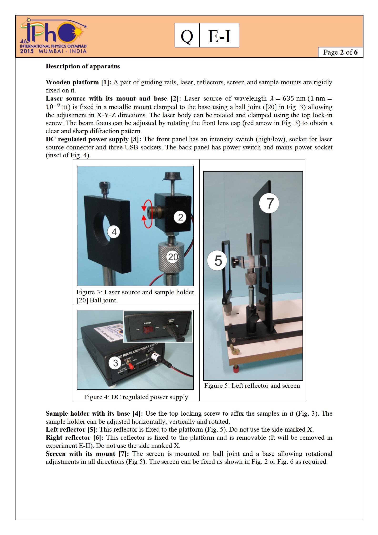2015年IPhO国际物理奥林匹克竞赛真题（实验1）_自主选拔在线